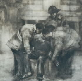 TRIPTYCH, "Lamentation", central panel | National September 11 Memorial & Museum