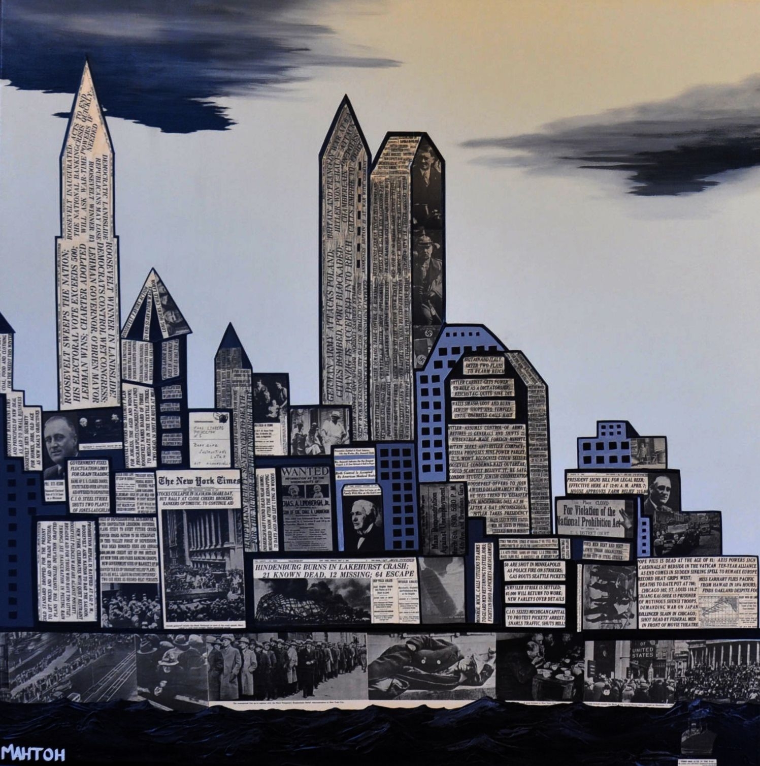 A Depressed New York | National September 11 Memorial & Museum