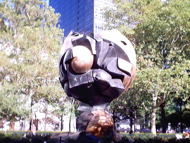 World Trade Center Sphere | National September 11 Memorial & Museum
