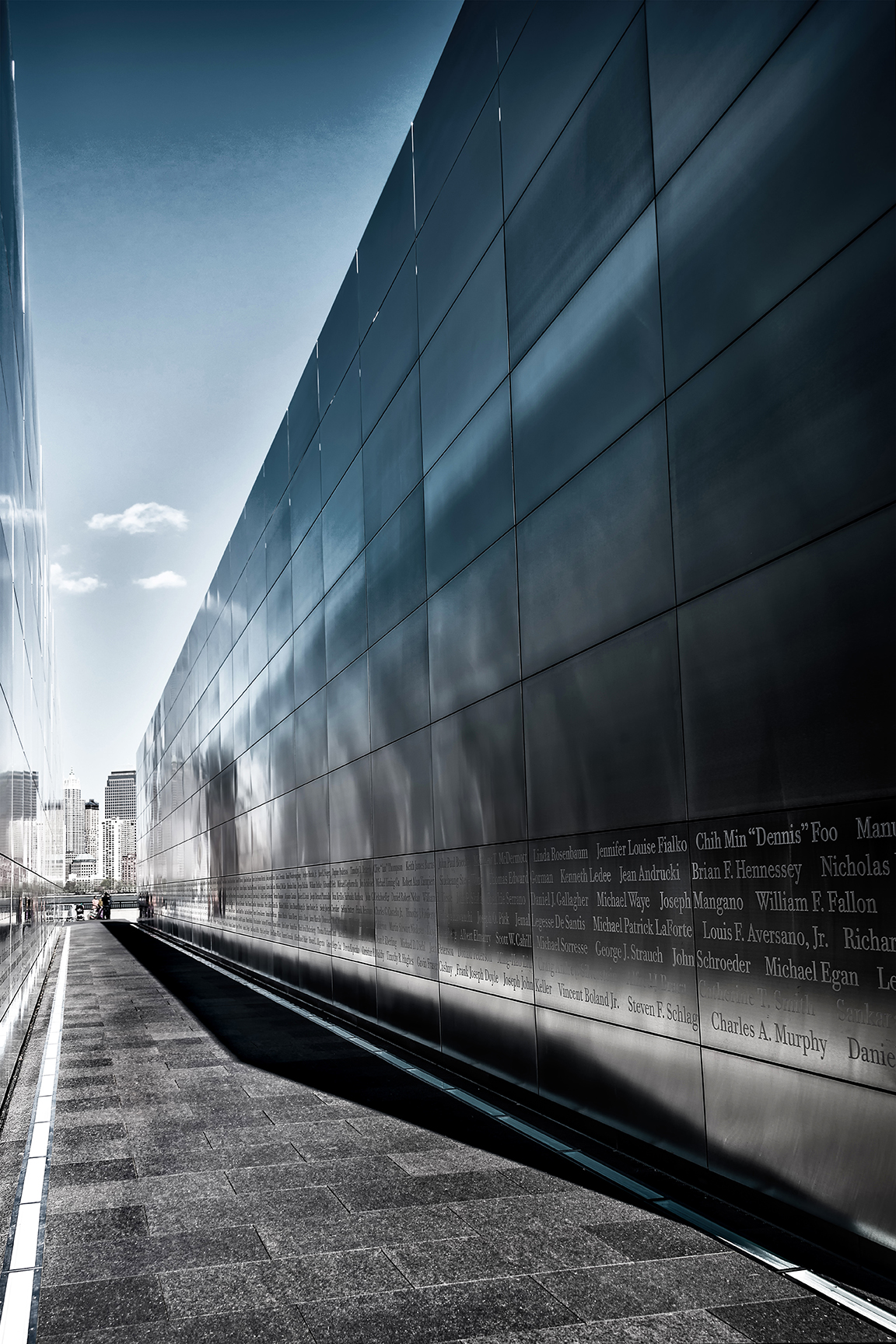 Empty Sky Memorial Wall | National September 11 Memorial & Museum