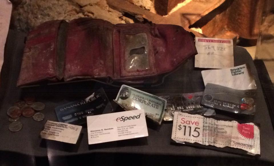 Wallet Represents Recovery of Personal Property After 9/11 | National ...